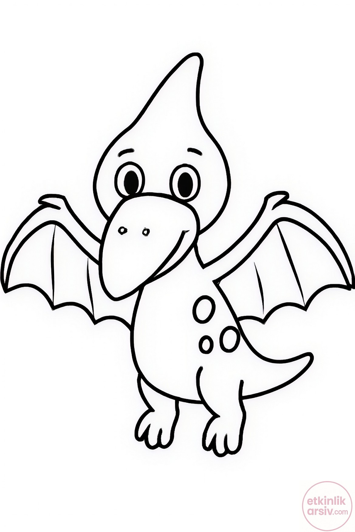 Dinazor Boyama Sayfası - Etkinlik Arşiv