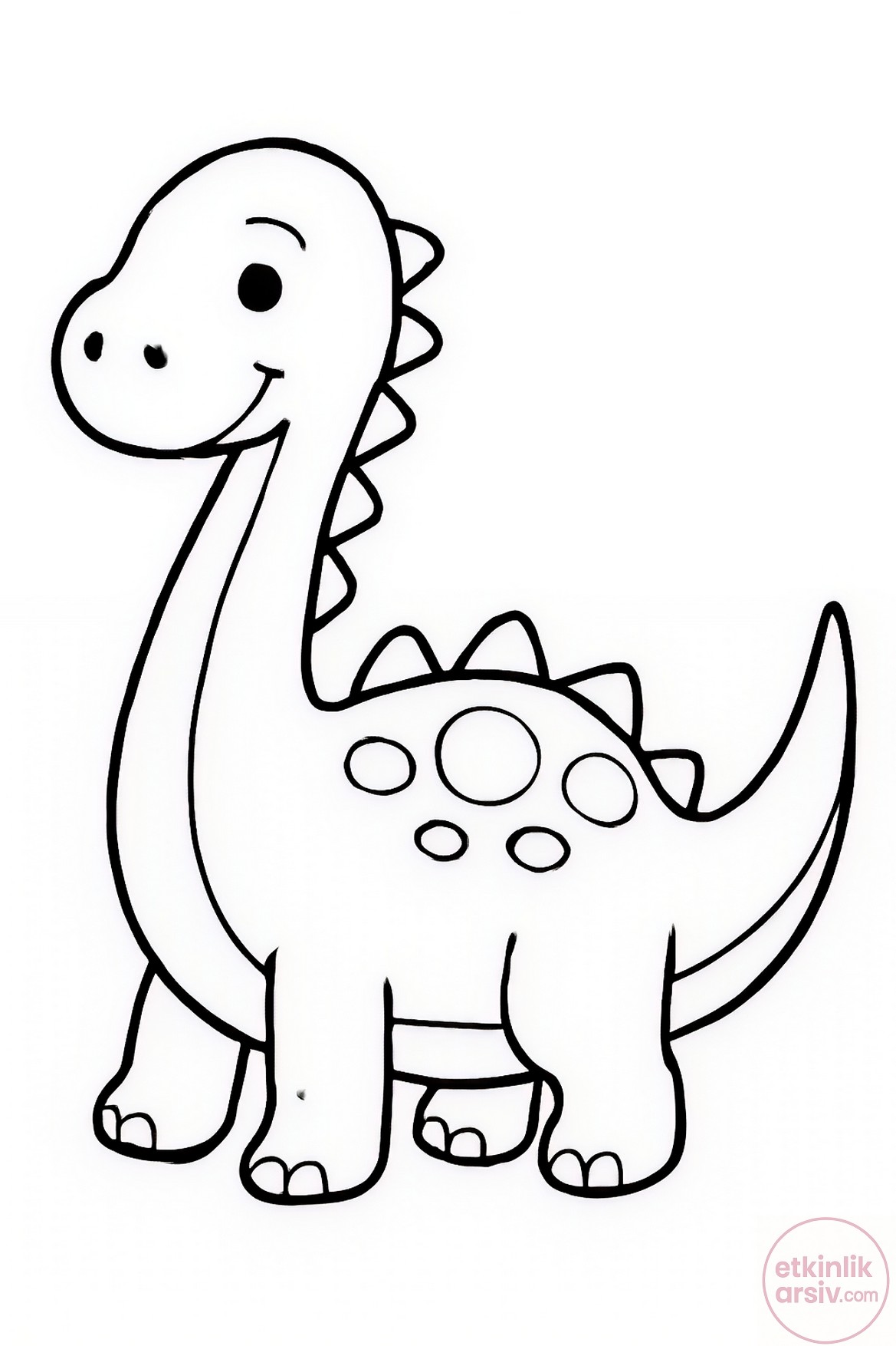 Dinazor Boyama Sayfası - Etkinlik Arşiv